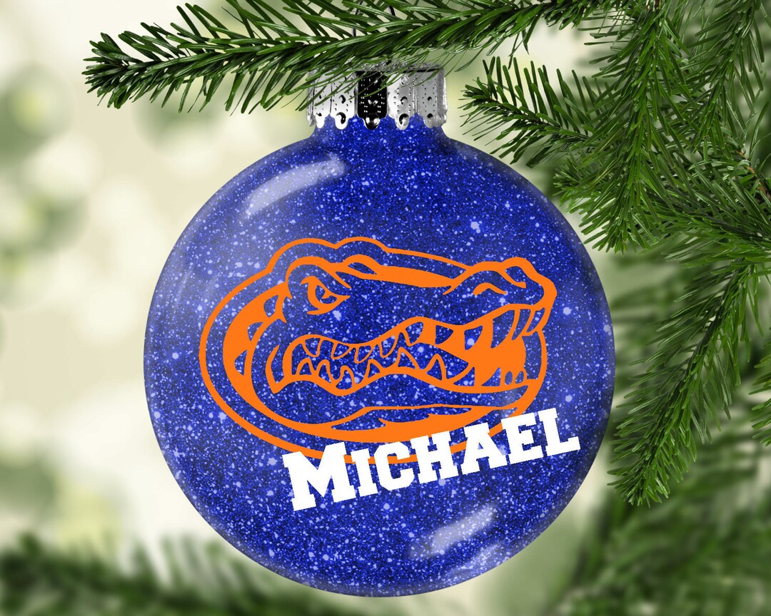 Personalized Ornament, Florida Gators Ornament, UF, Florida Gators ...