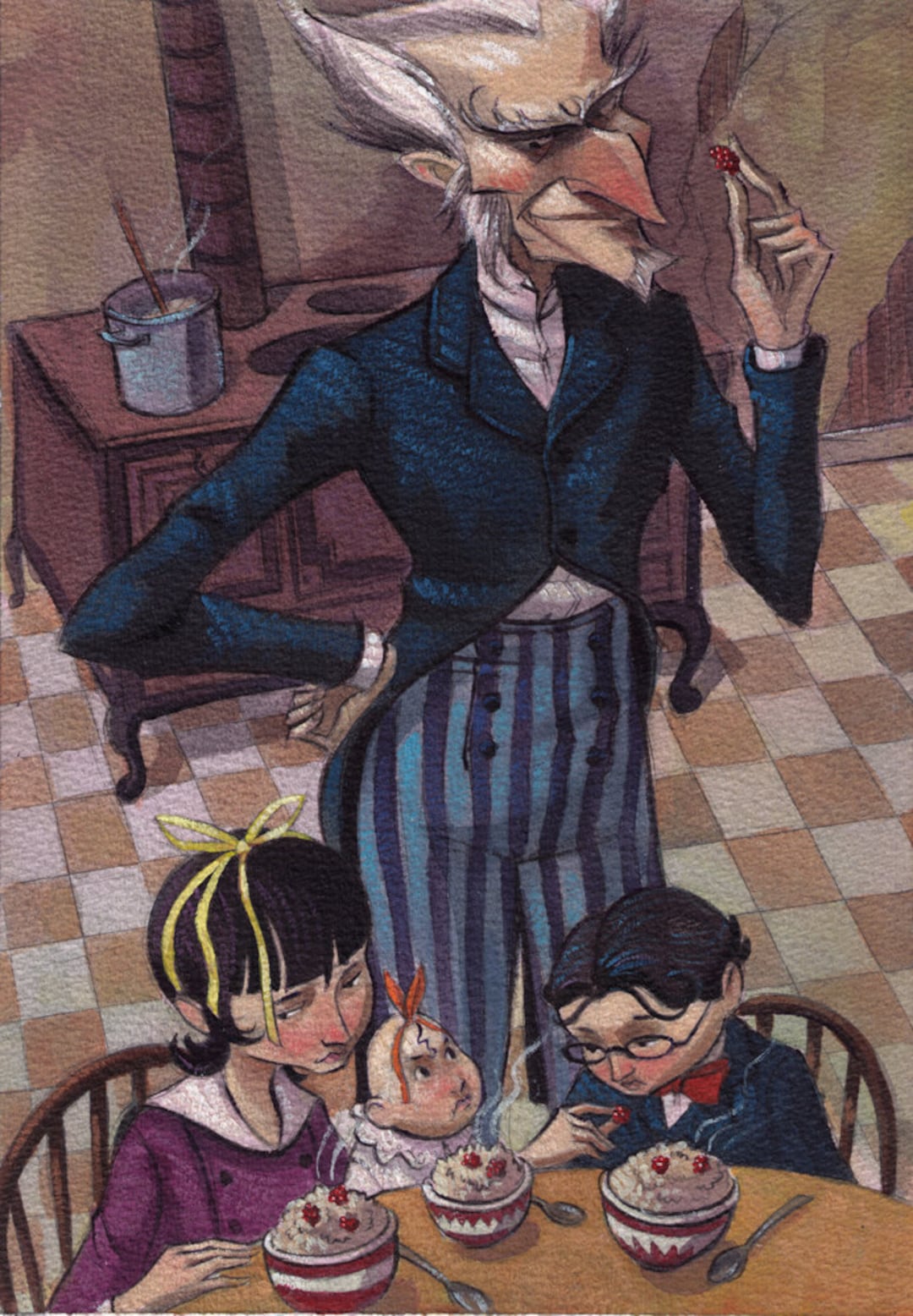 Count Olaf's Breakfast - Etsy