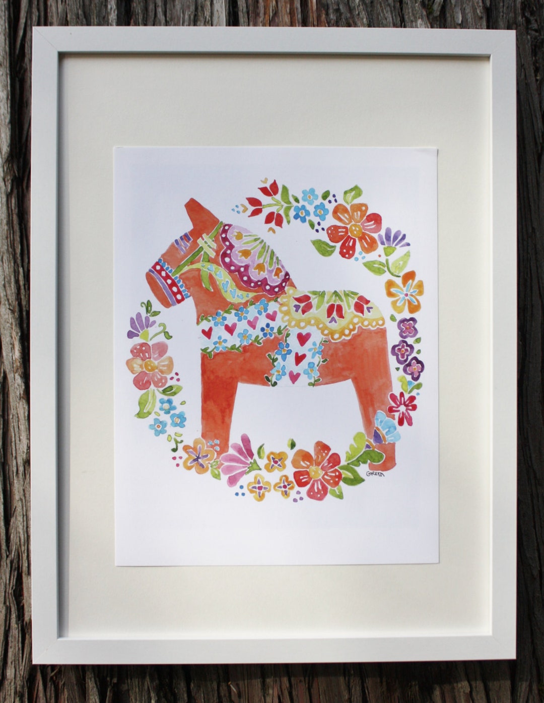 Dala Horse - Etsy