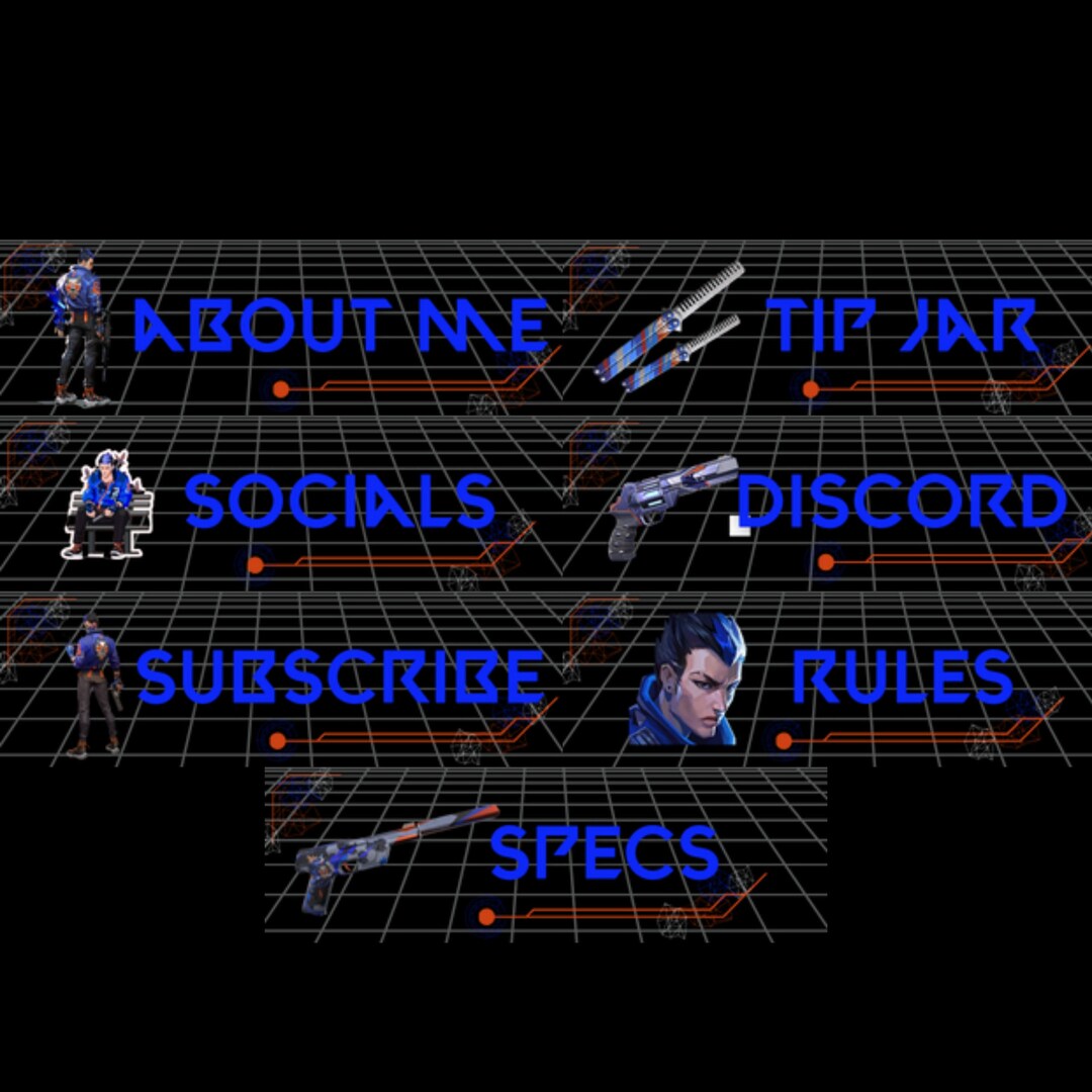 Yoru Valorant Twitch Panels - Etsy