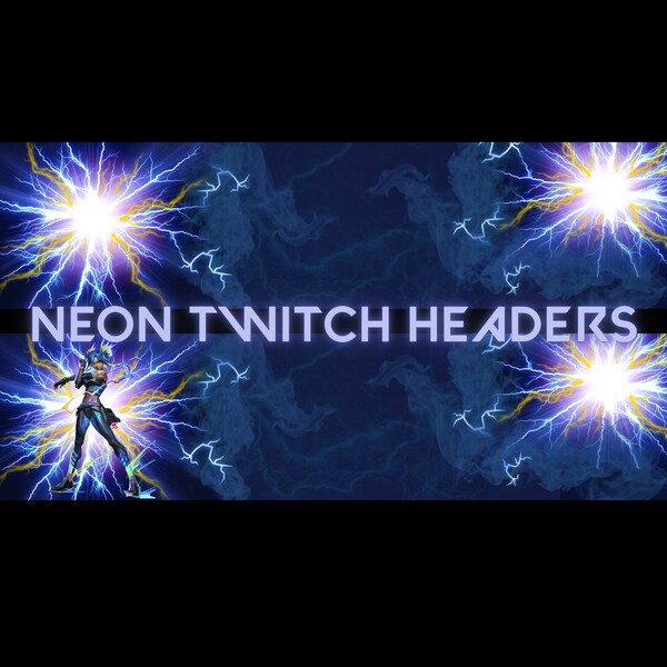 Neon Valorant Overlays Twitch - Etsy