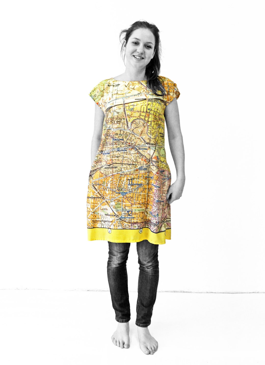 BERLIN DRESS GDR Plan 1960s, Short - Etsy
