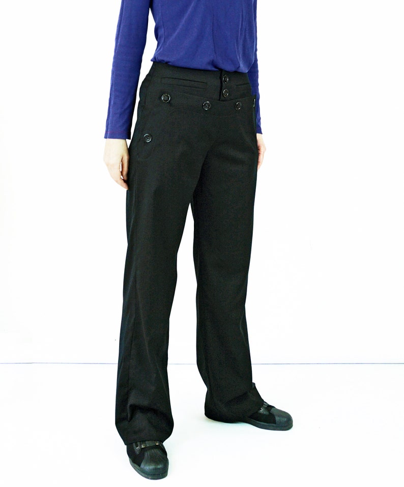 SAILOR PANTS Navy Seaman for Women - Etsy