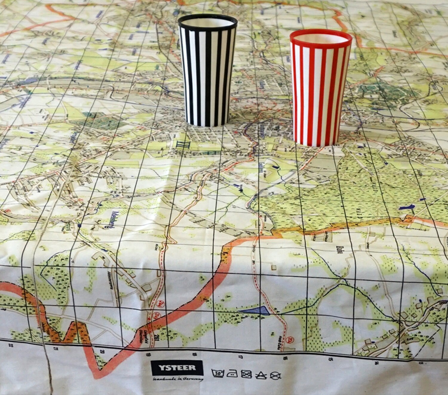 Karl- Marx- Stadt TABLECLOTH, Picnic Blanket, Beach Towel, Cotton ...