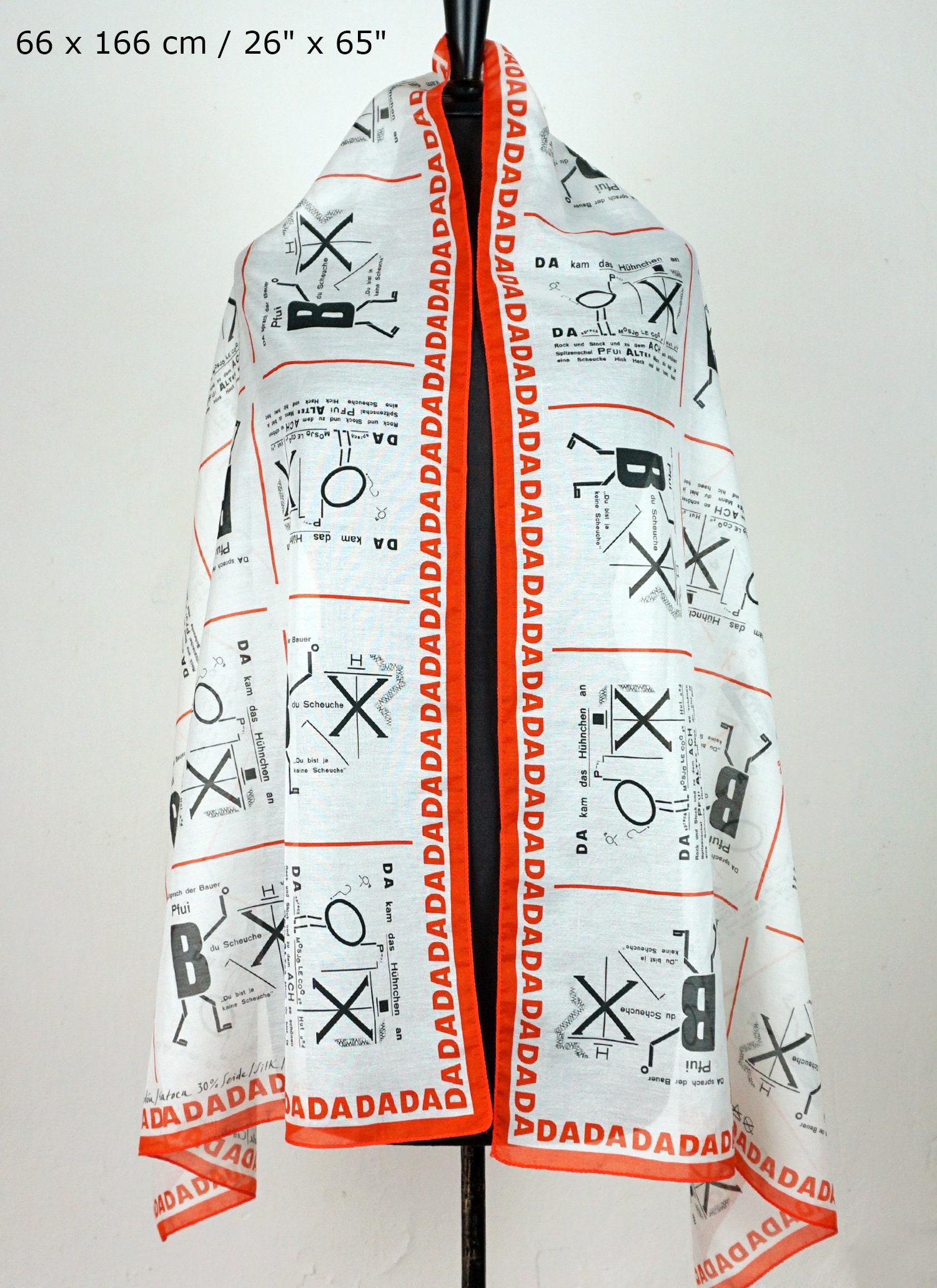 SCARF DADAISM Dada, 100 years Bauhaus, Anna Blume, Surrealism, Drawings ...