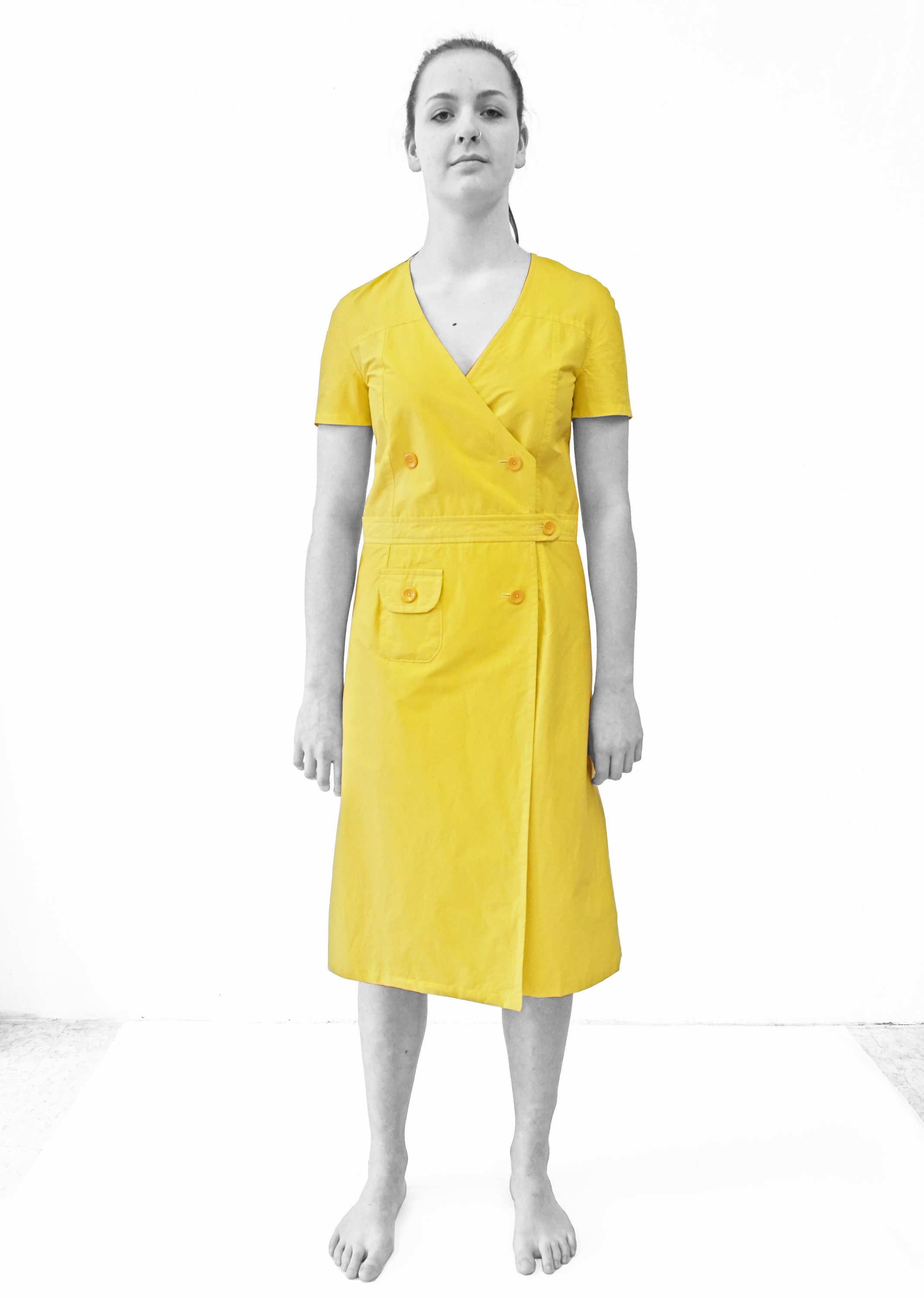 CIMONO DRESS 2-row, double row in various fabrics