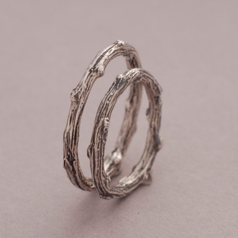 Tree Wedding Ring - Etsy