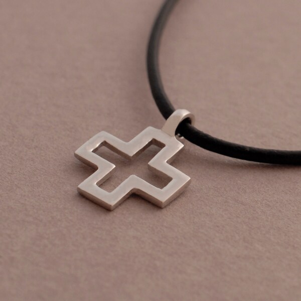 Greek Cross Necklace - Etsy