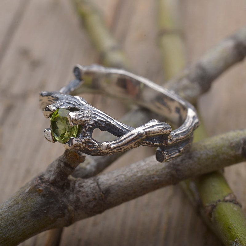Branch Engagement Ring - Etsy