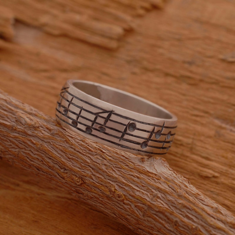 Music Note Ring - Etsy