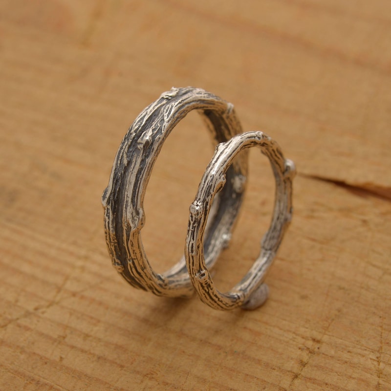 Tree Wedding Ring - Etsy