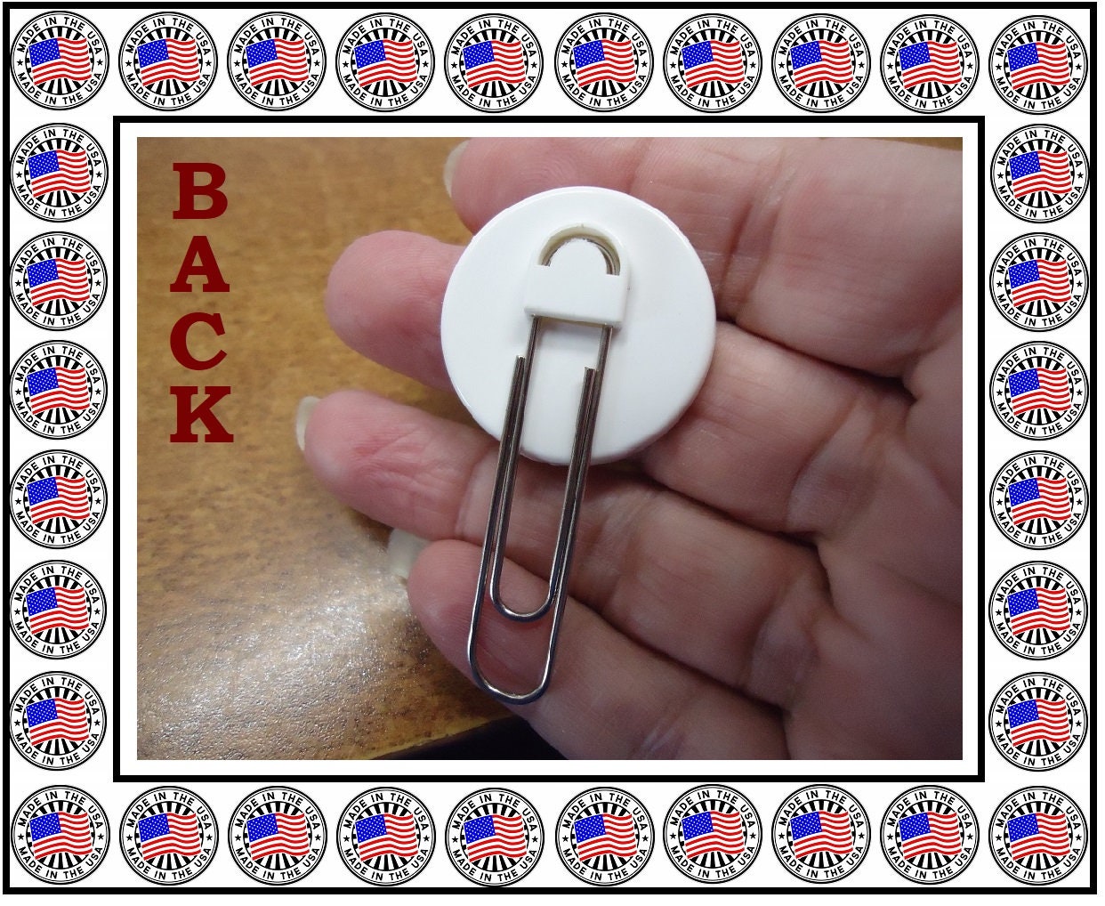 Paper Clips 25/50 Blank Bezel Paper Clips 25MM Inside | Etsy