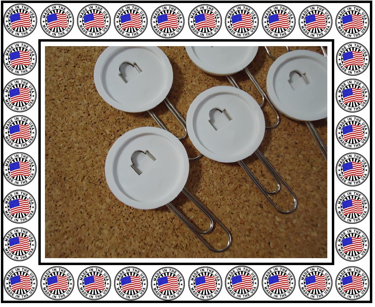 Paper Clips 25/50 Blank Bezel Paper Clips 25MM Inside | Etsy