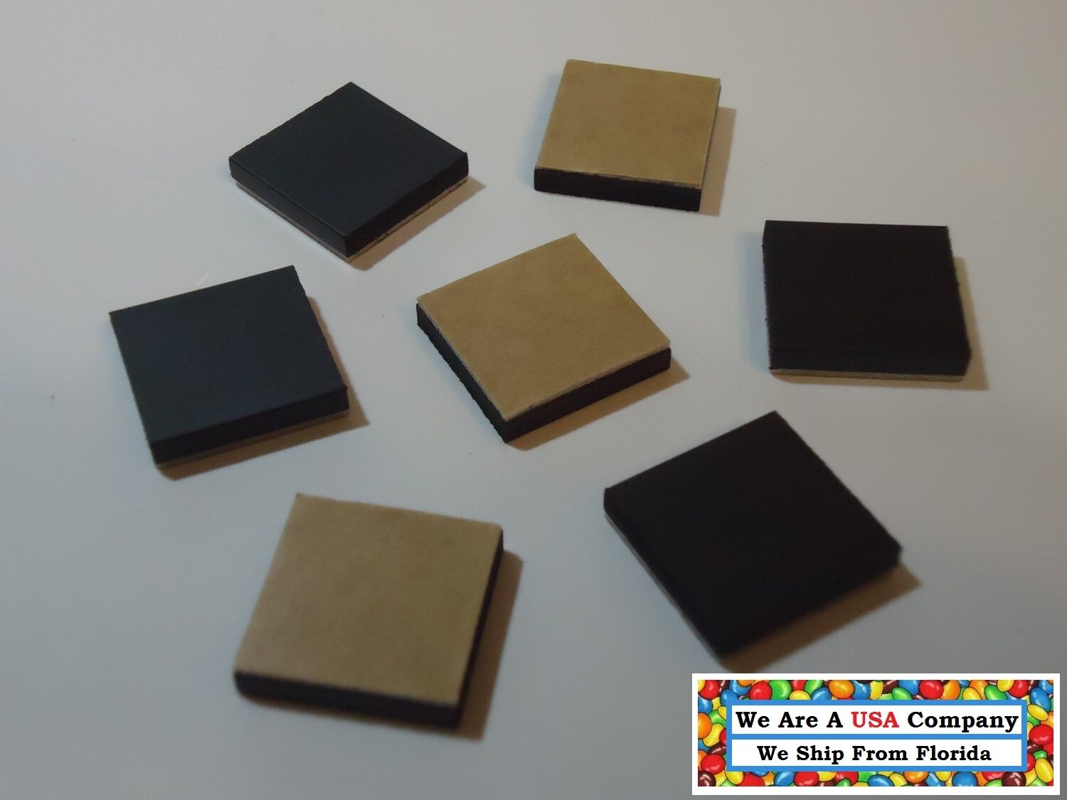 30 pieces 3/4 Inch Square Magnets 3/4 inch Adhesive Square | Etsy