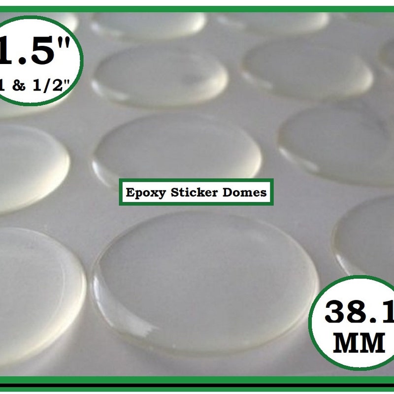 Epoxy Domes - Etsy