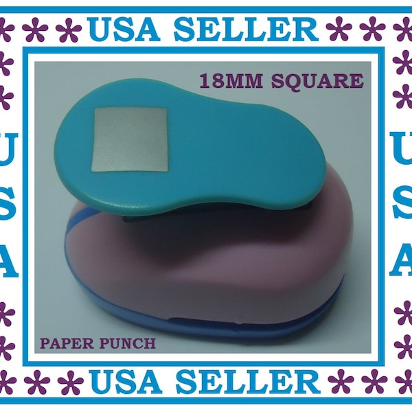 Square Paper Punch - Etsy