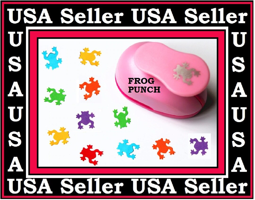Frog Paper Punch for DIY Crafts Kids Projects Kids Crafts Confetti ...