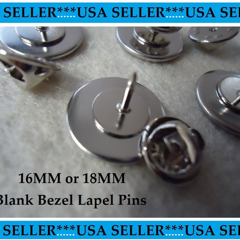 Silver Brooch Pins Diy - Etsy