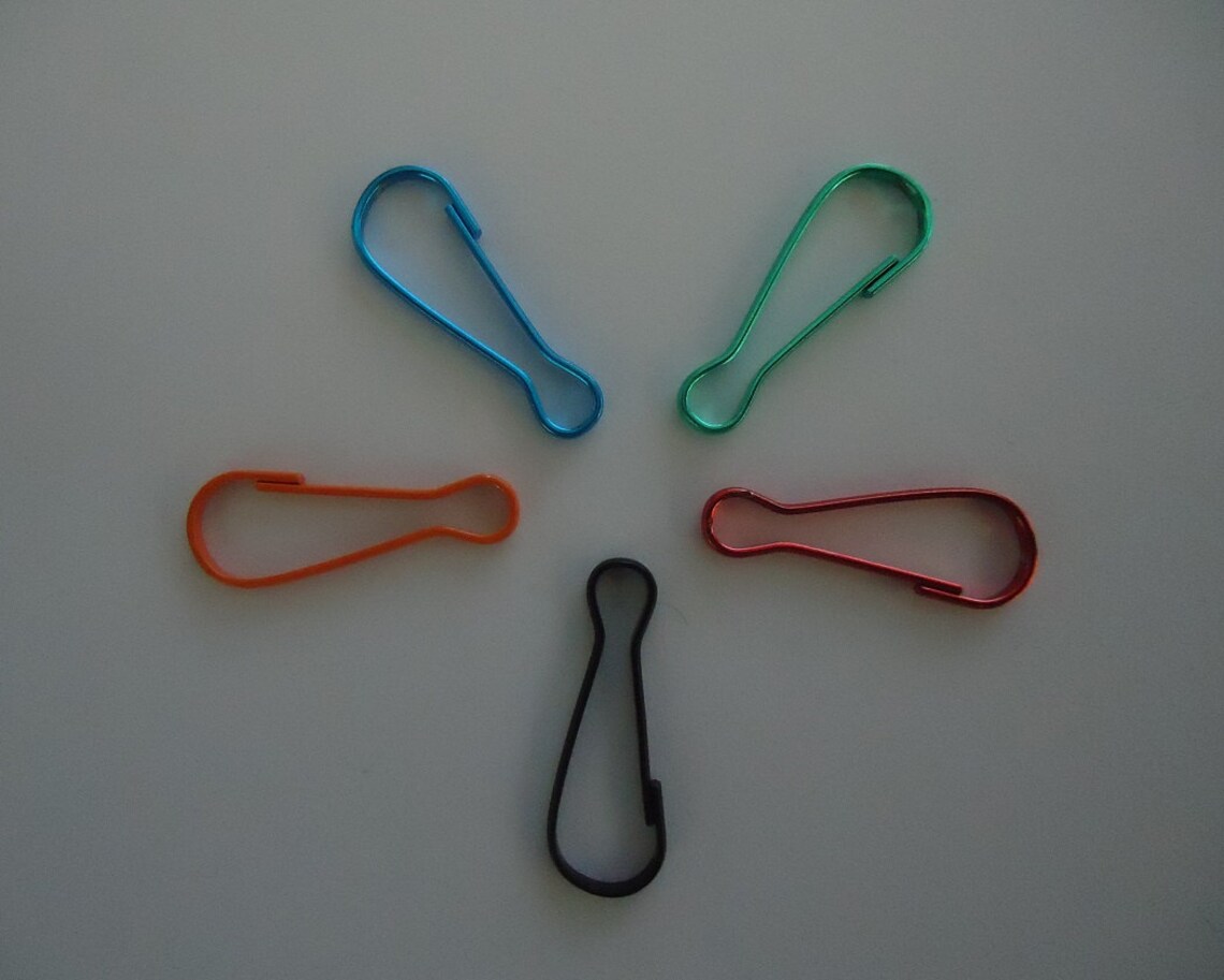 50 Zipper Pulls Multi Colors Red Blue Black Green Orange DIY - Etsy