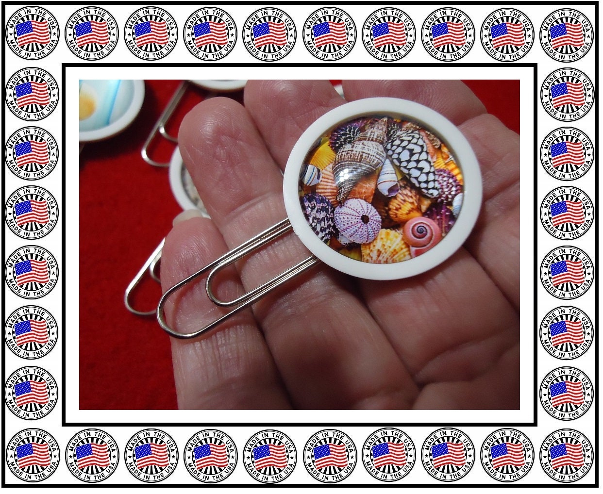 Paper Clips 25/50 Blank Bezel Paper Clips 25MM Inside | Etsy