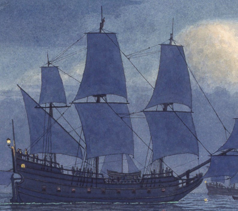 Henry Morgan's Buccaneer Fleet Bound for the Isthmus of Panama ...