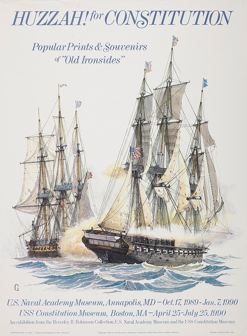 HUZZAH for CONSTITUTION, Signed by Artist. - Etsy