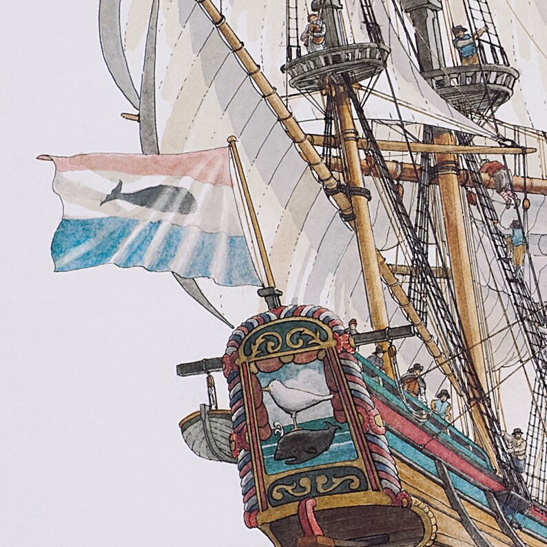 Kendall Whaling Museum Poster. Signed by Artist. - Etsy Canada