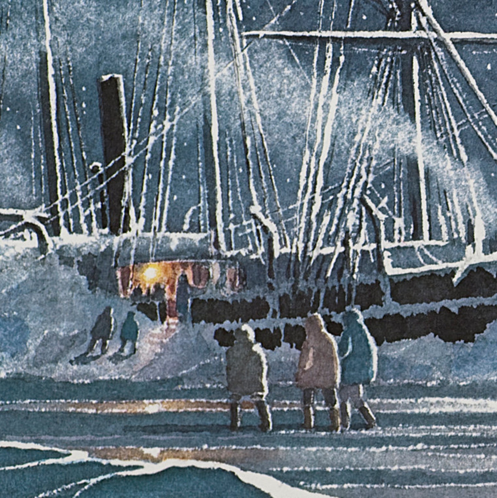 Steamwhalers NEWPORT BALAENA Karluk and JEANETTE Wintering - Etsy