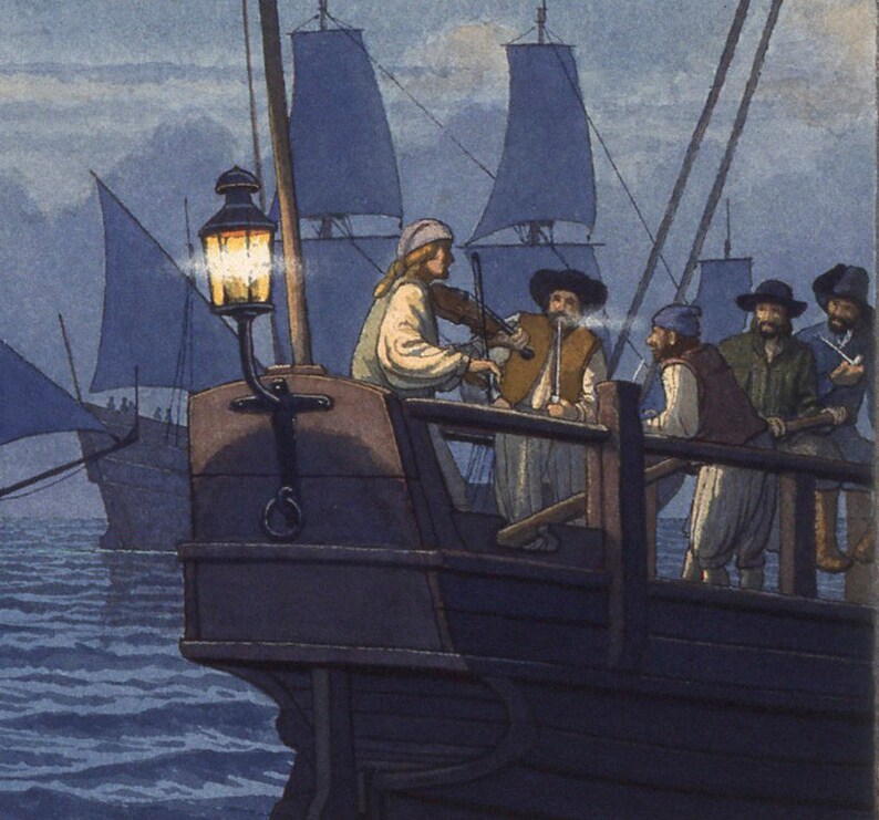 Henry Morgan's Buccaneer Fleet Bound for the Isthmus of Panama ...