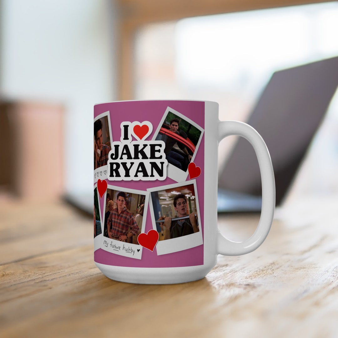 80s Heartthrob I Love Jake Ryan Coffee Tea Mug, Polaroid Candids From ...
