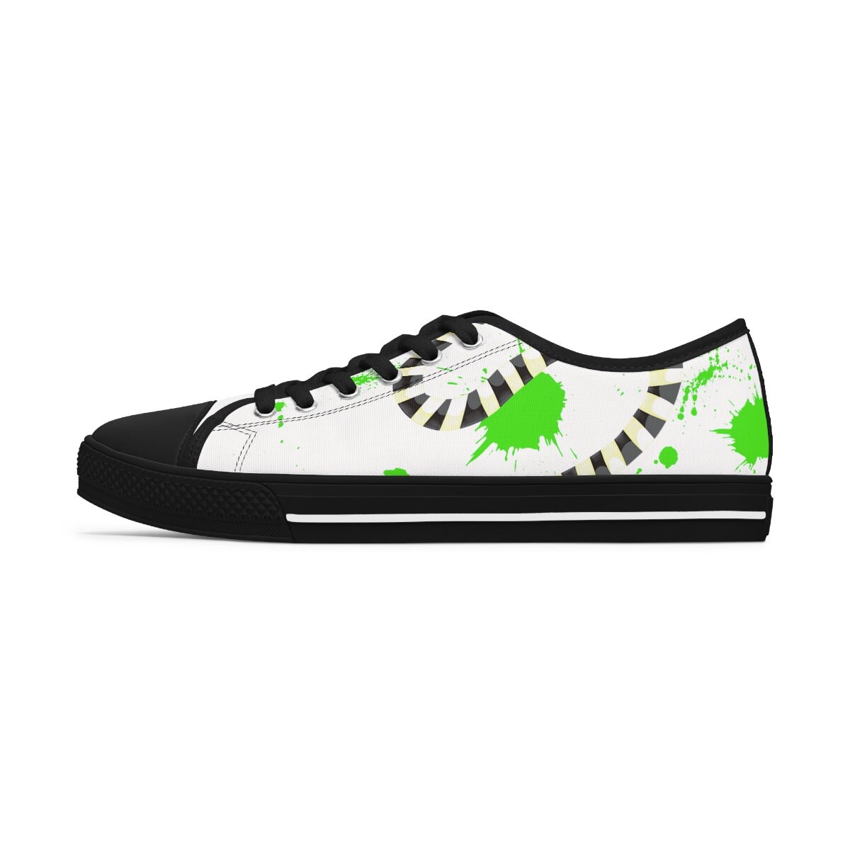 BEETLEJUICE Sandworm Inspired Women's Low Top Sneakers - Etsy
