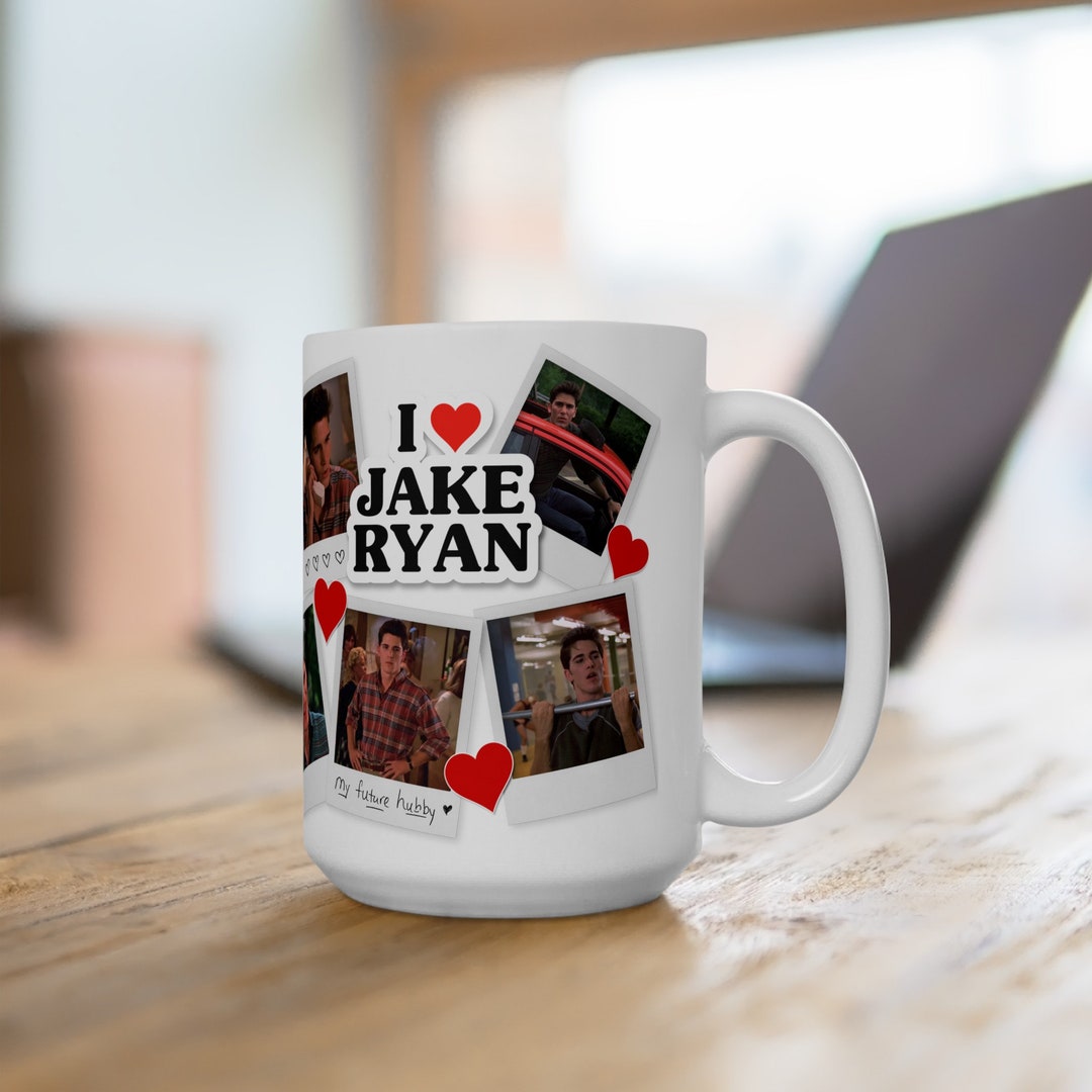 80s Heartthrob I Love Jake Ryan Coffee Tea Mug, Polaroid Candids From ...