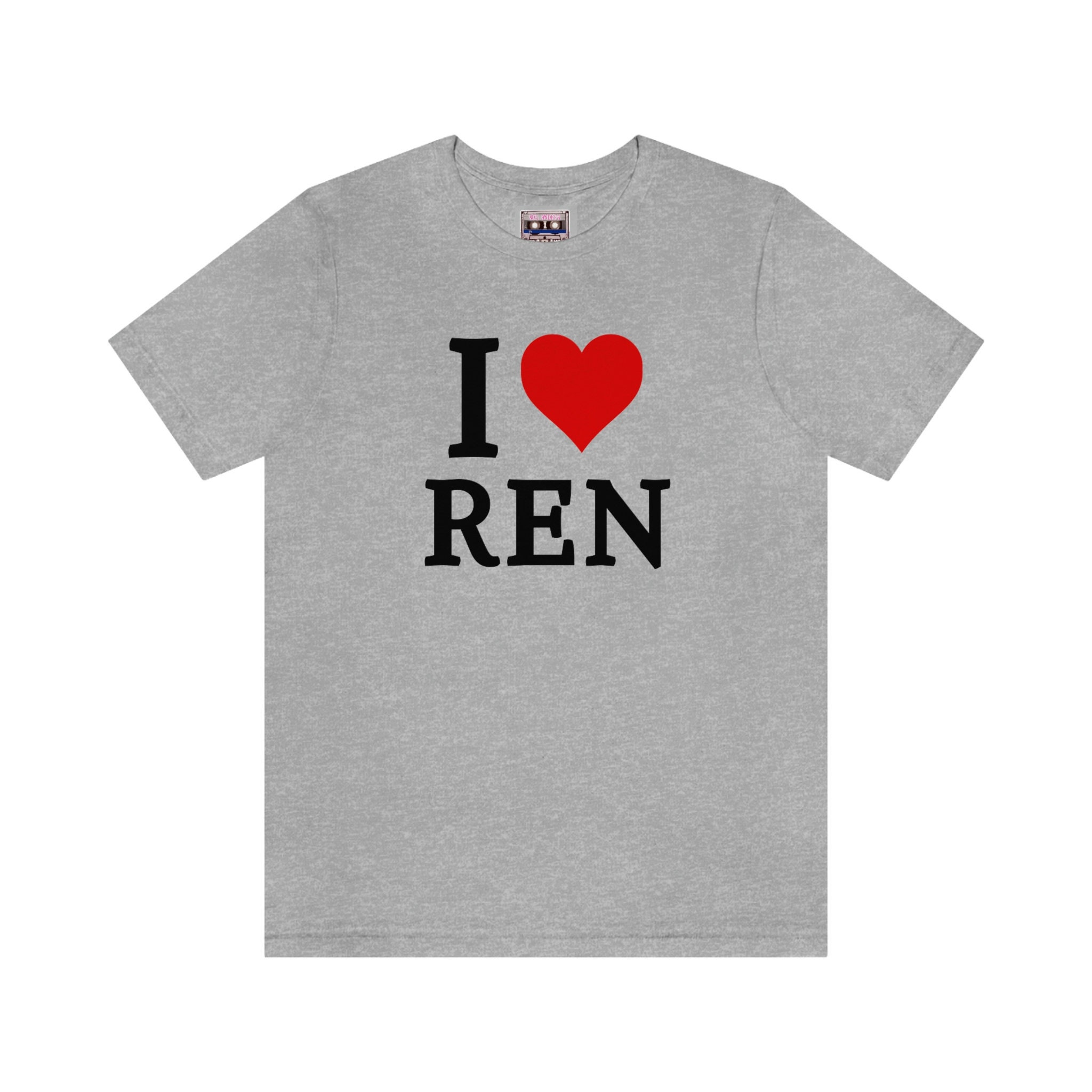I LOVE Ren T Shirt, 80s Heartthrob From Footloose Starring Kevin Bacon ...