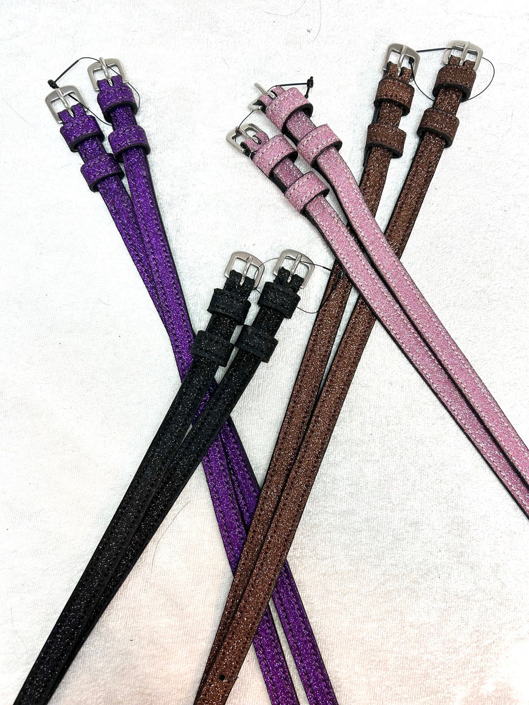 READY TO SHIP Glitter Spur Straps - Etsy