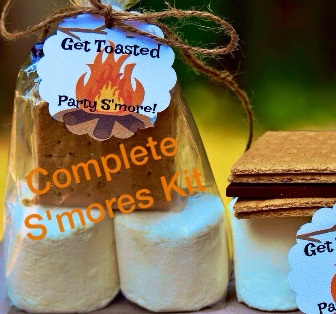 12 COMPLETE Smores DIY Kit - Quarrentine Gift Smores Kits With Hersheys ...