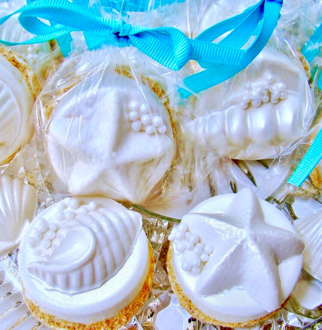Chocolate Covered Oreo Cookies ~ Beach Wedding Favors Edible Seashells ...