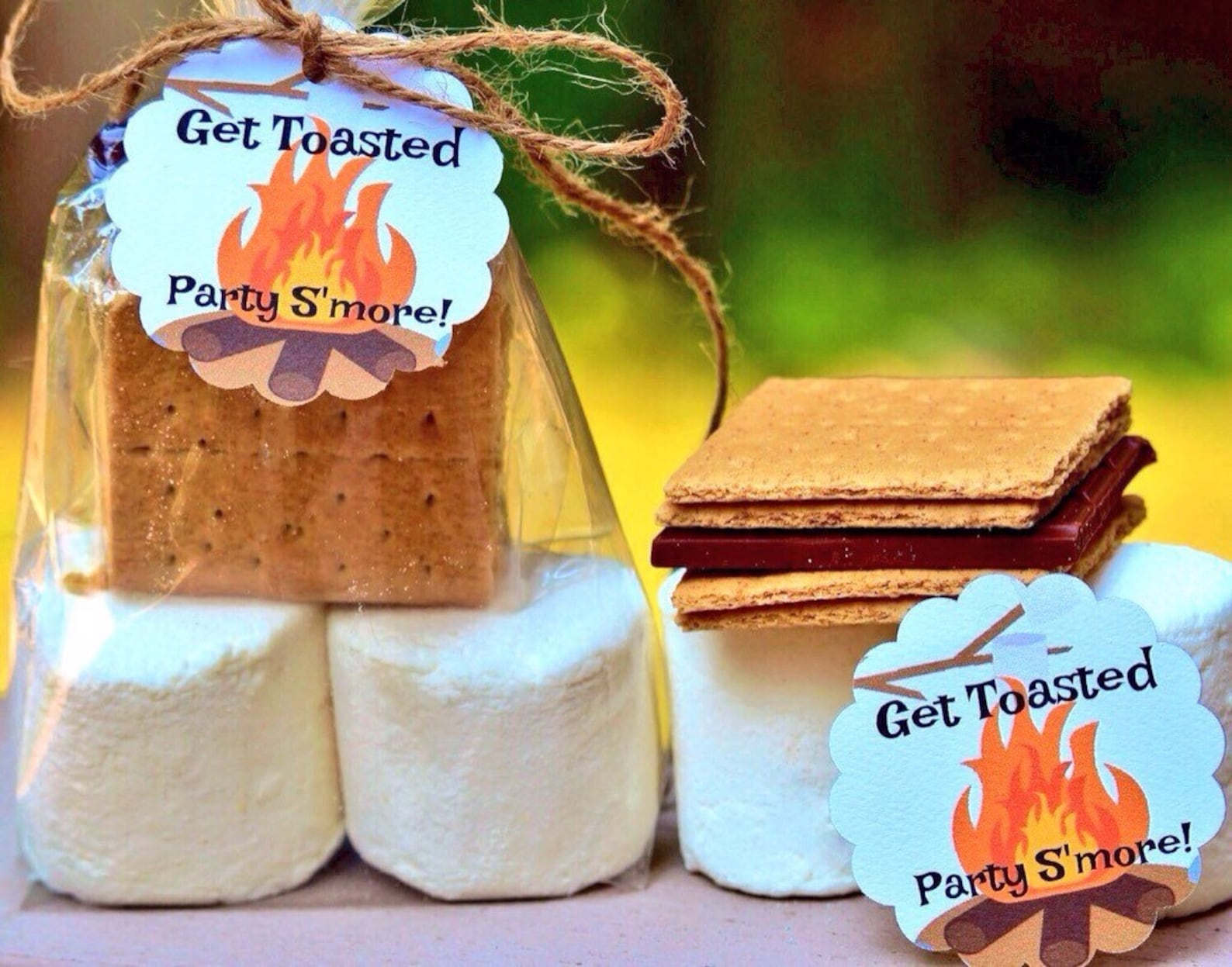 12 COMPLETE Smores DIY Kit - Quarrentine Gift Smores Kits With Hersheys ...