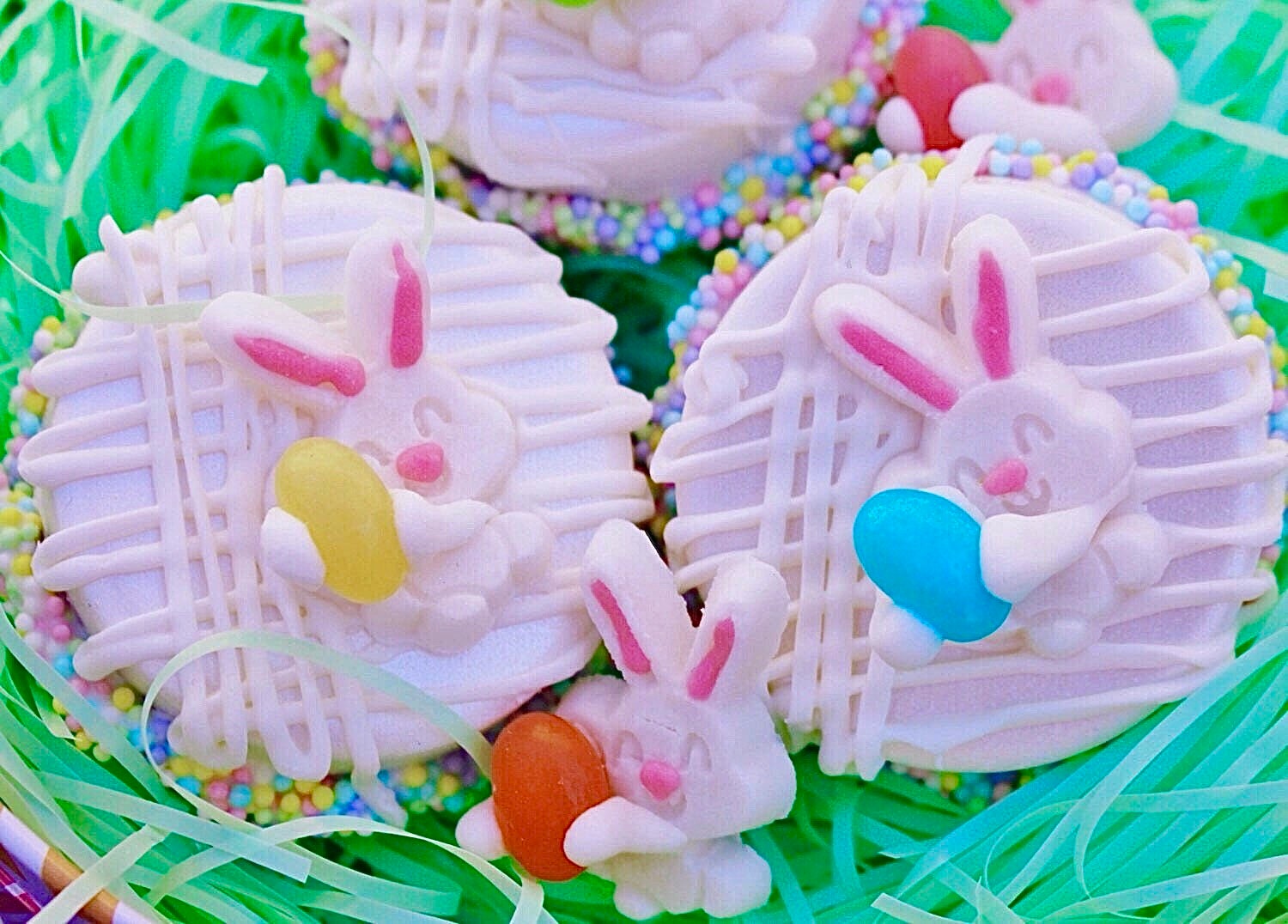 Easter Bunny Chocolate Oreos Chocolate Covered Oreo Cookies Easter ...
