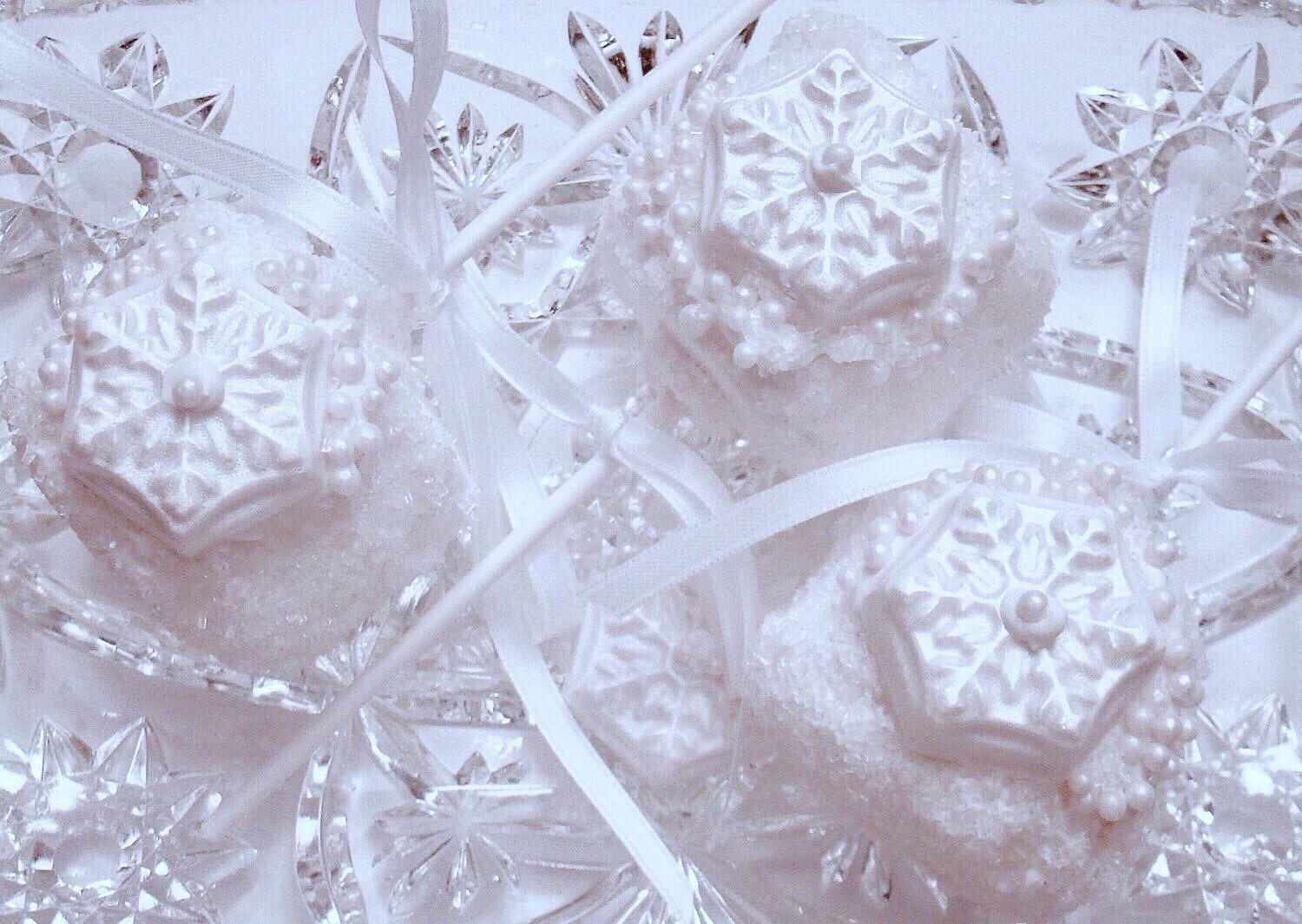 Snowflake Winter Wedding Favor Candy Chocolate Covered Marshmallows ...