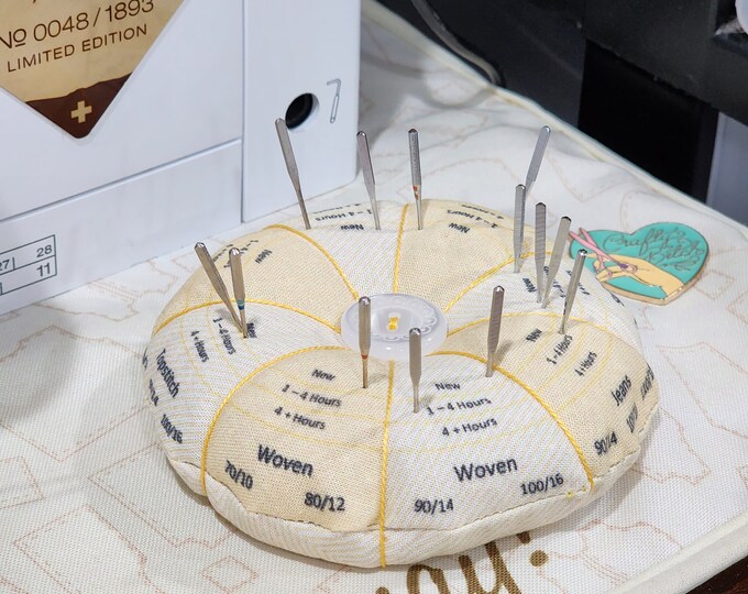 Needle Organizing Pin Cushion With Handle - Etsy