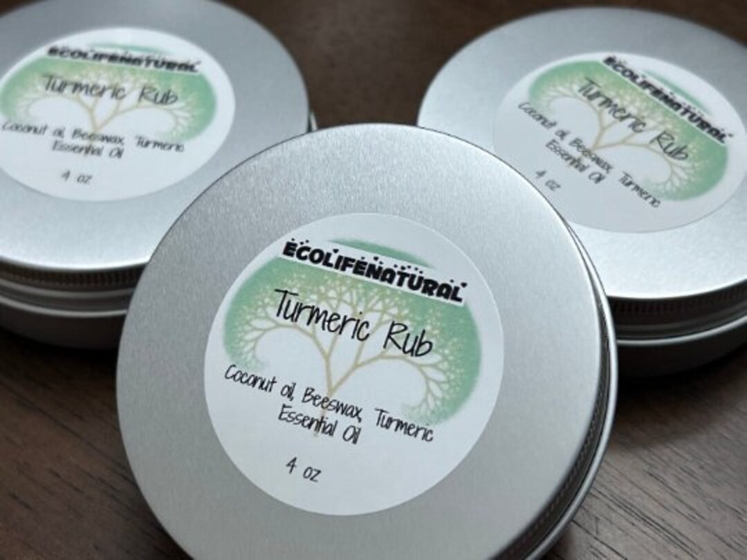 Turmeric Rub 4 Oz Wedding Favors Baby Shower Favors Party Favors ...