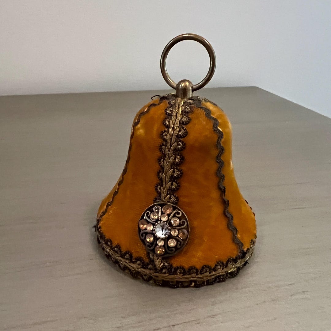 Vintage Reuge Deep Gold Velvet Swiss Movement Musical Bell, 1970’s - Etsy