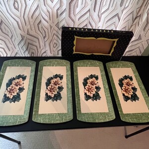 Vintage Paper Buffet Serving Trays - Etsy