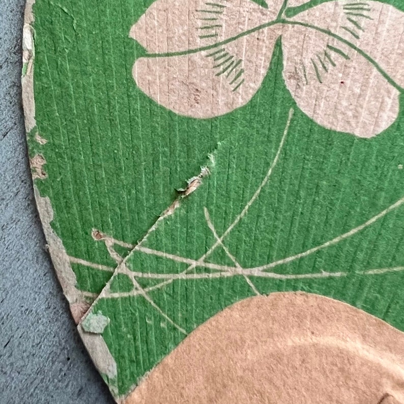 Occupied Japan Vintage Fixed Form Hand Fan - Etsy