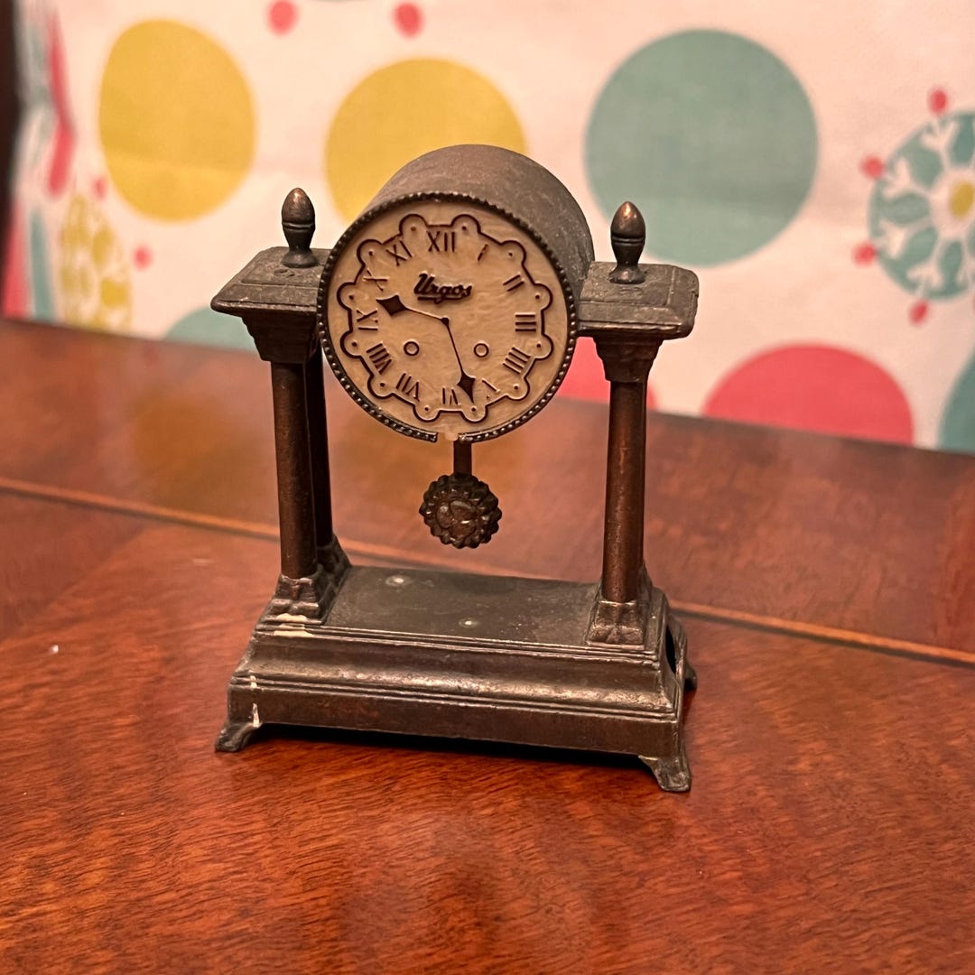 Vintage Urgos Mantle Clock Metal Pencil Sharpener - Etsy
