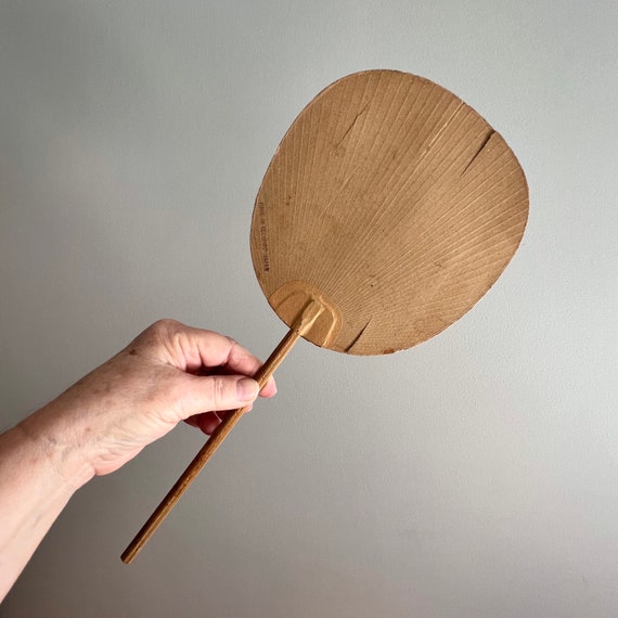 Occupied Japan, Vintage Fixed Form Hand Fan - Gem