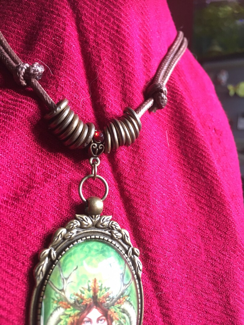 The Green Man Wicca Cernunnos Lily Moses Cernunnos | Etsy