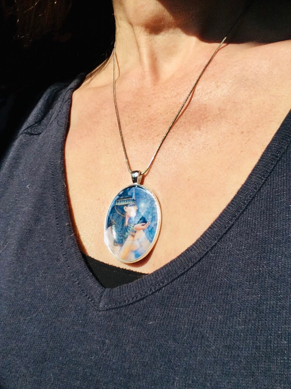 Goddess pendant the Goddess Egyptian Goddess Goddess Maat | Etsy