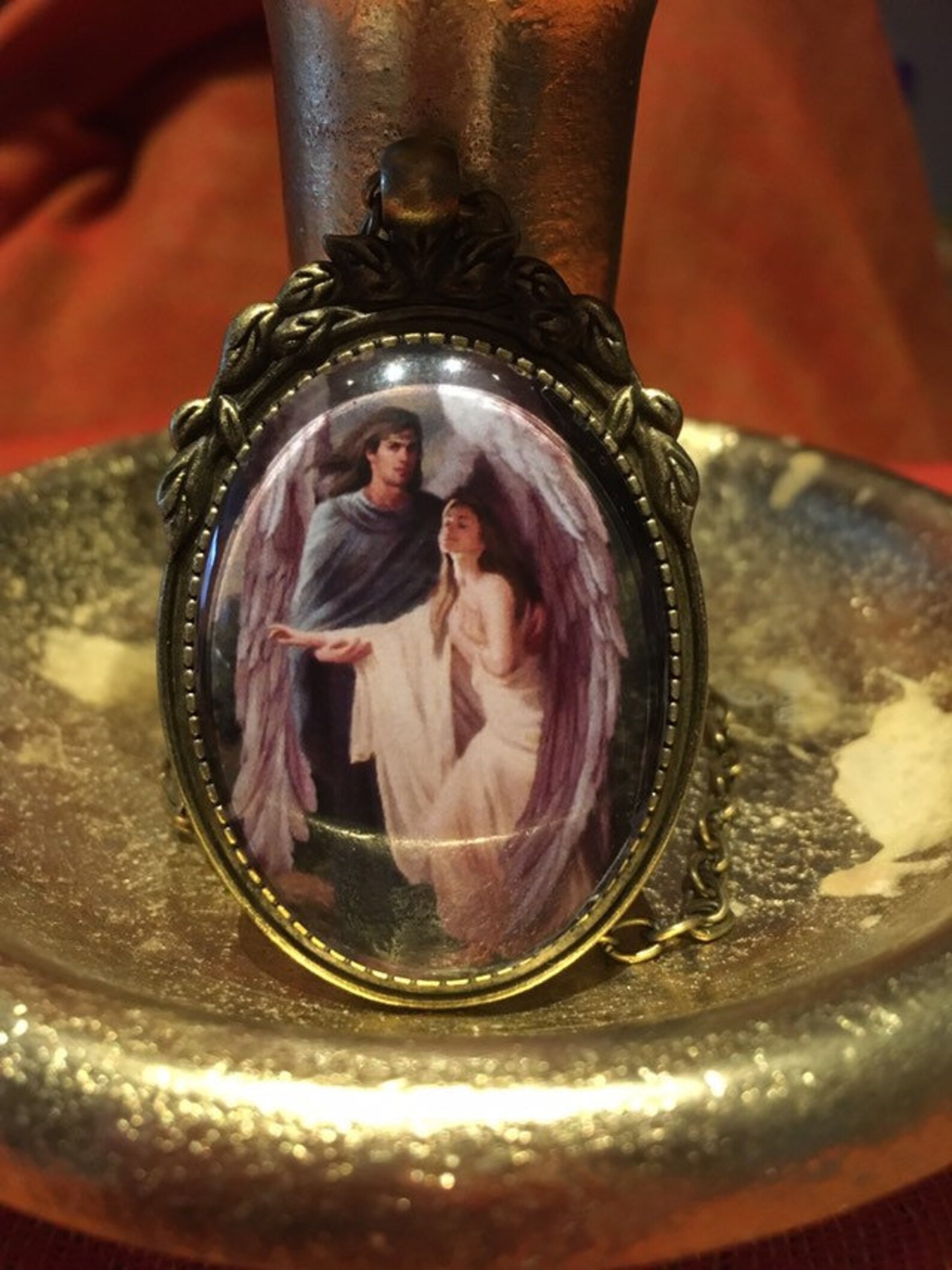 Guardian Angel Pendant Rescue by Corey Wolfe - Etsy