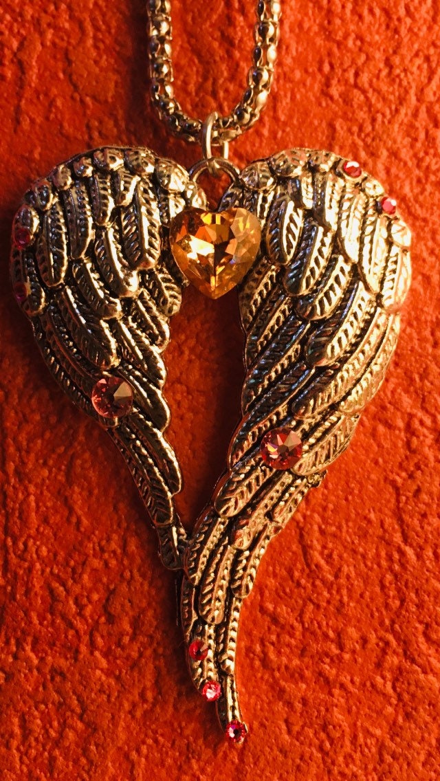 Angel Wings Angel Wings Pendant Archangel Gabriel Pendant | Etsy